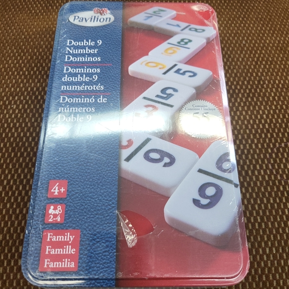 Pavilion Toys 26 Nip Sealed Pavilion Double 9 Number Dominos Family pavilion-toys-26-nip-sealed-pavilion-double-9-number-dominos-family